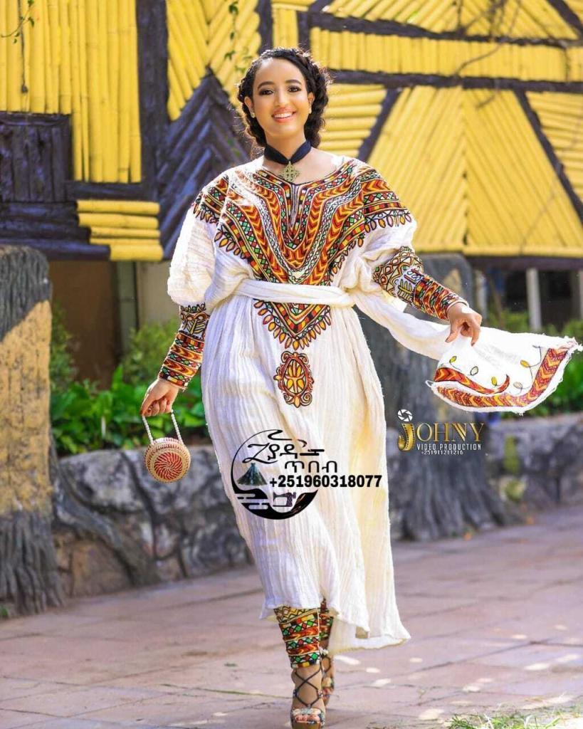 Eritrean and Ethiopian habesha traditional dress - East Afro Dress ...