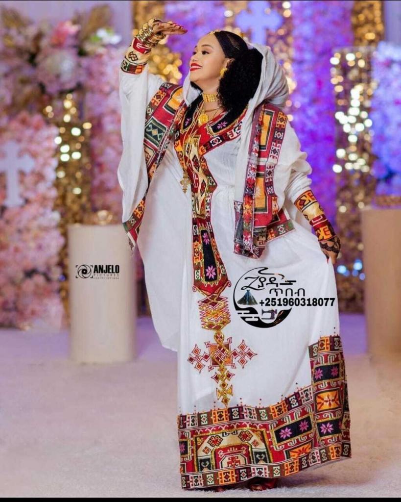 Eritrean and Ethiopian habesha traditional dress - East Afro Dress ...