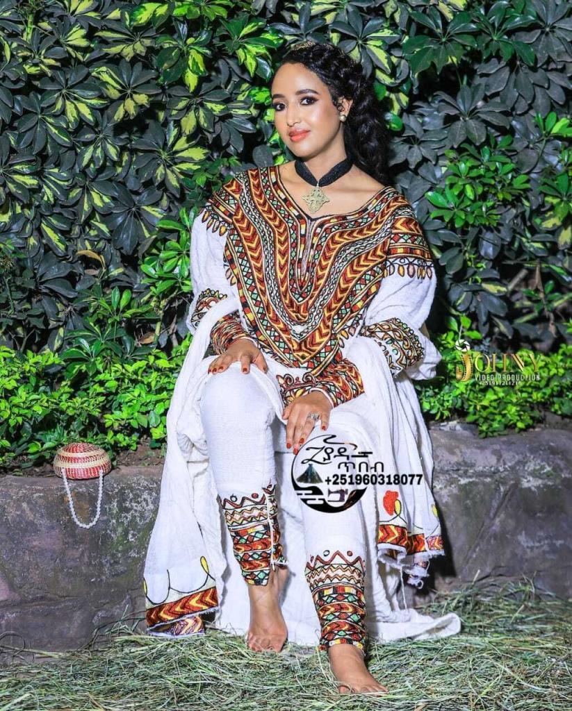 Eritrean and Ethiopian habesha traditional dress - East Afro Dress ...