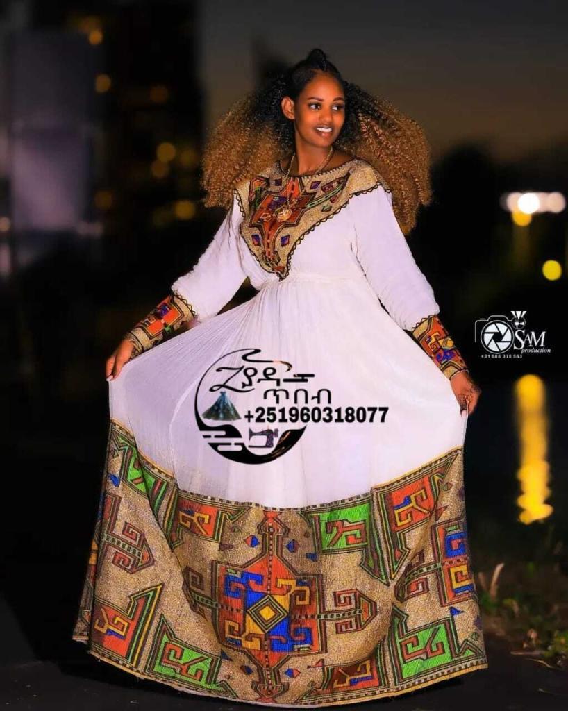 Eritrean and Ethiopian habesha traditional dress - East Afro Dress ...