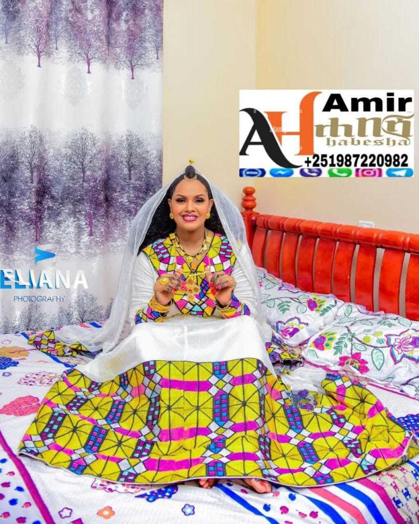 Eritrean and Ethiopian habesha traditional dress - East Afro Dress ...